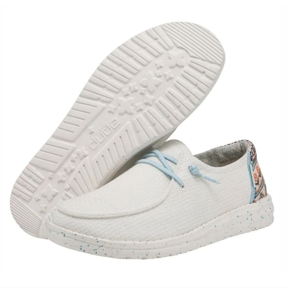 Hey Dude | Shoes | Hey Dude Wendy White Aztec | Poshmark